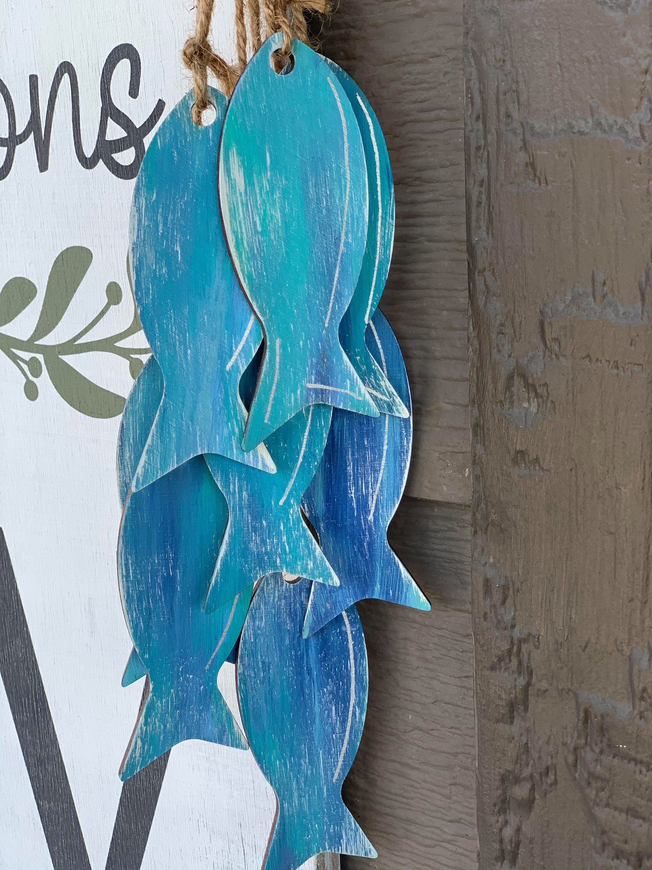 Hanging Fish-Beachy-Fish-Cute-Decor | Etsy