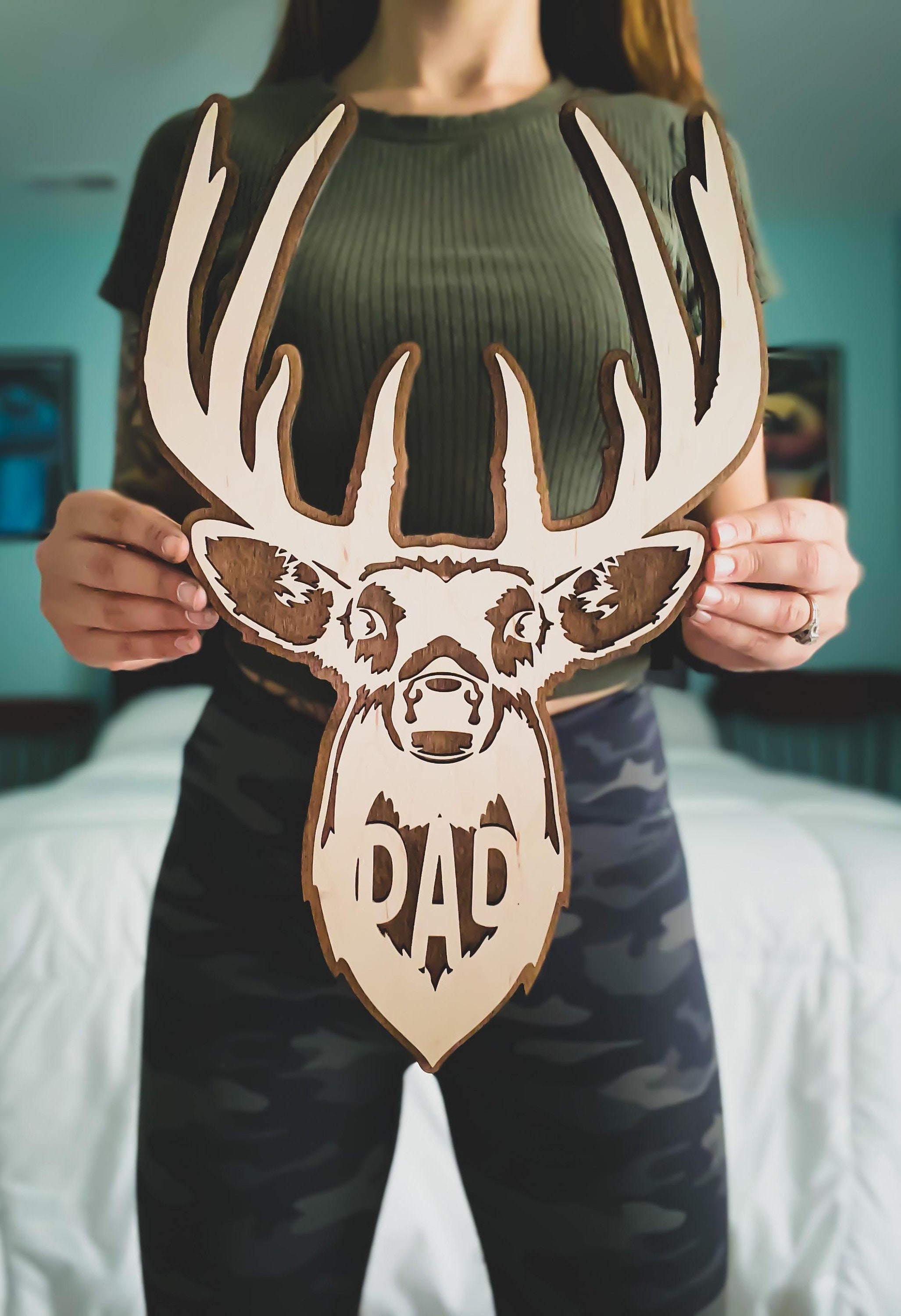 Buck Father's Day Sign-dad-grandpa-uncle-papa-blank One for ...