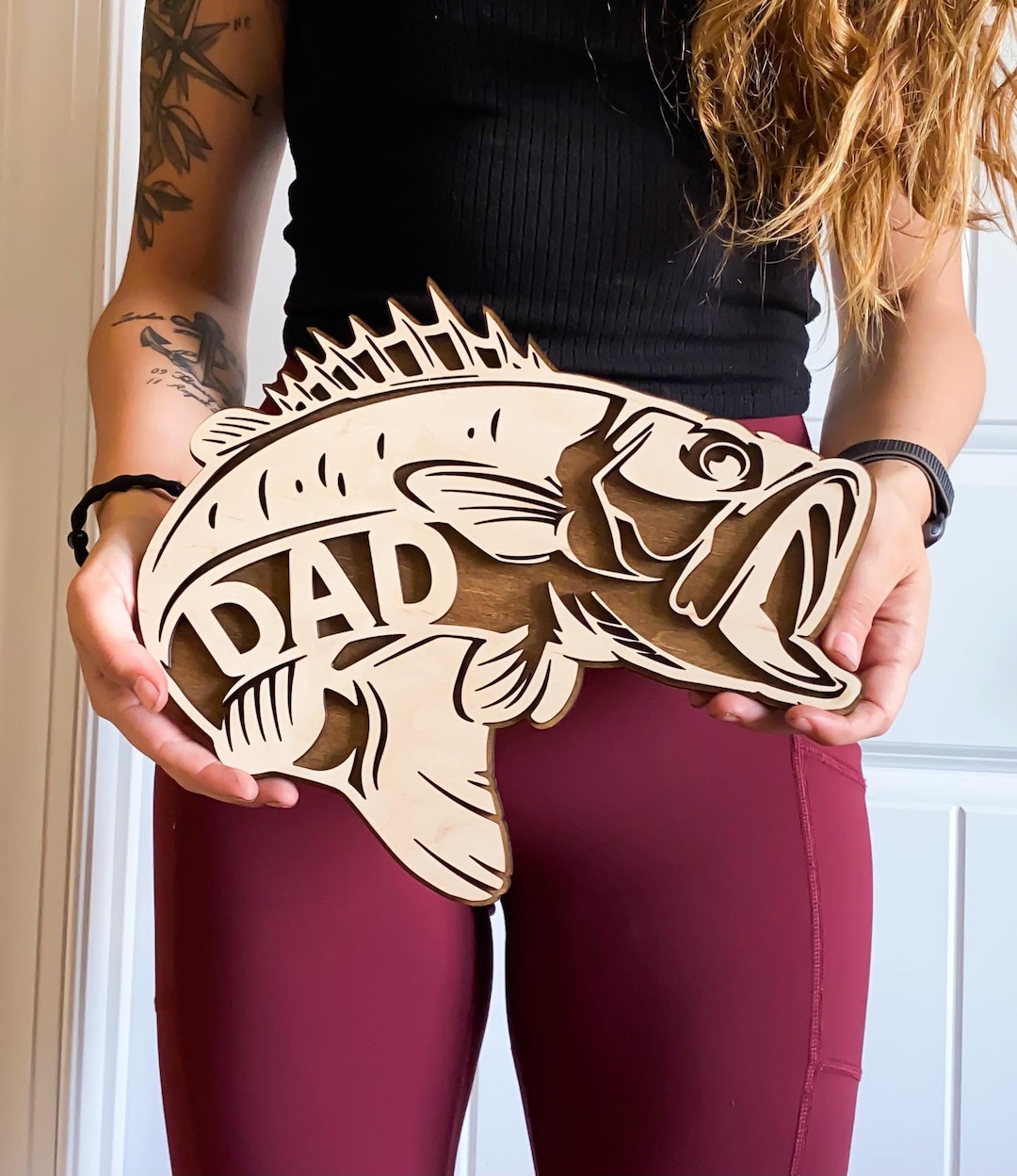 Bass Father's Day Sign-dad-grandpa-uncle-papa-blank One for ...