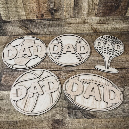 Father's Day Magnet DIY Kit Svg for Laser digital File - Etsy