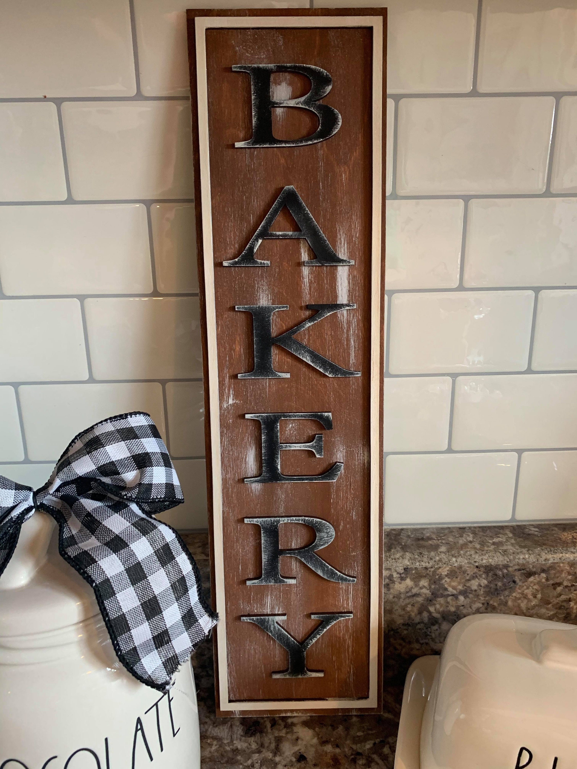 Bakery Sign-baking-kitchen Decor-digital | Etsy