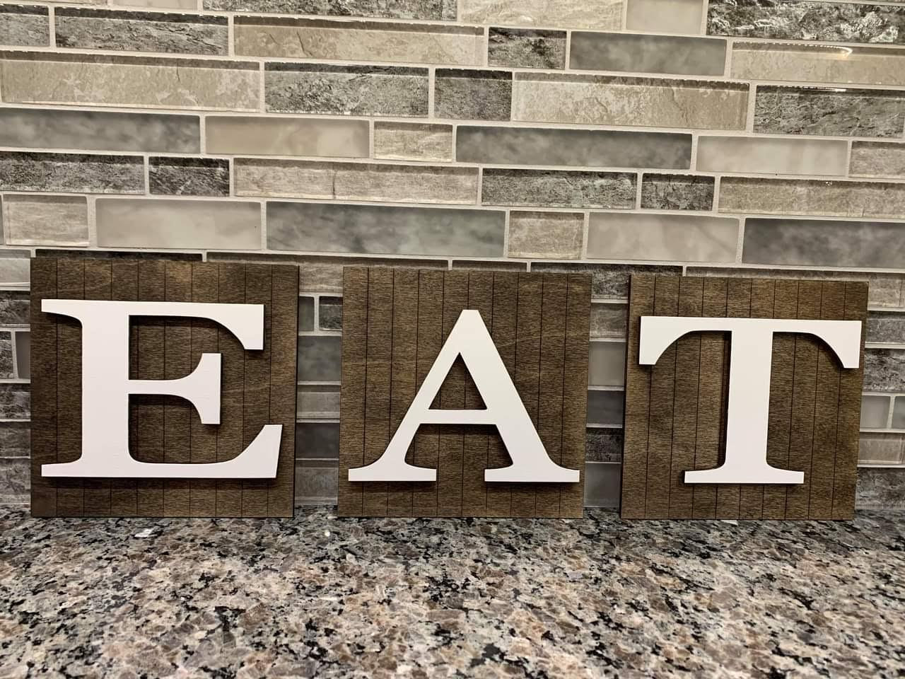 3 Piece- Eat Ship Lap Pictures-cute- Eat-shiplap-digital Download ...