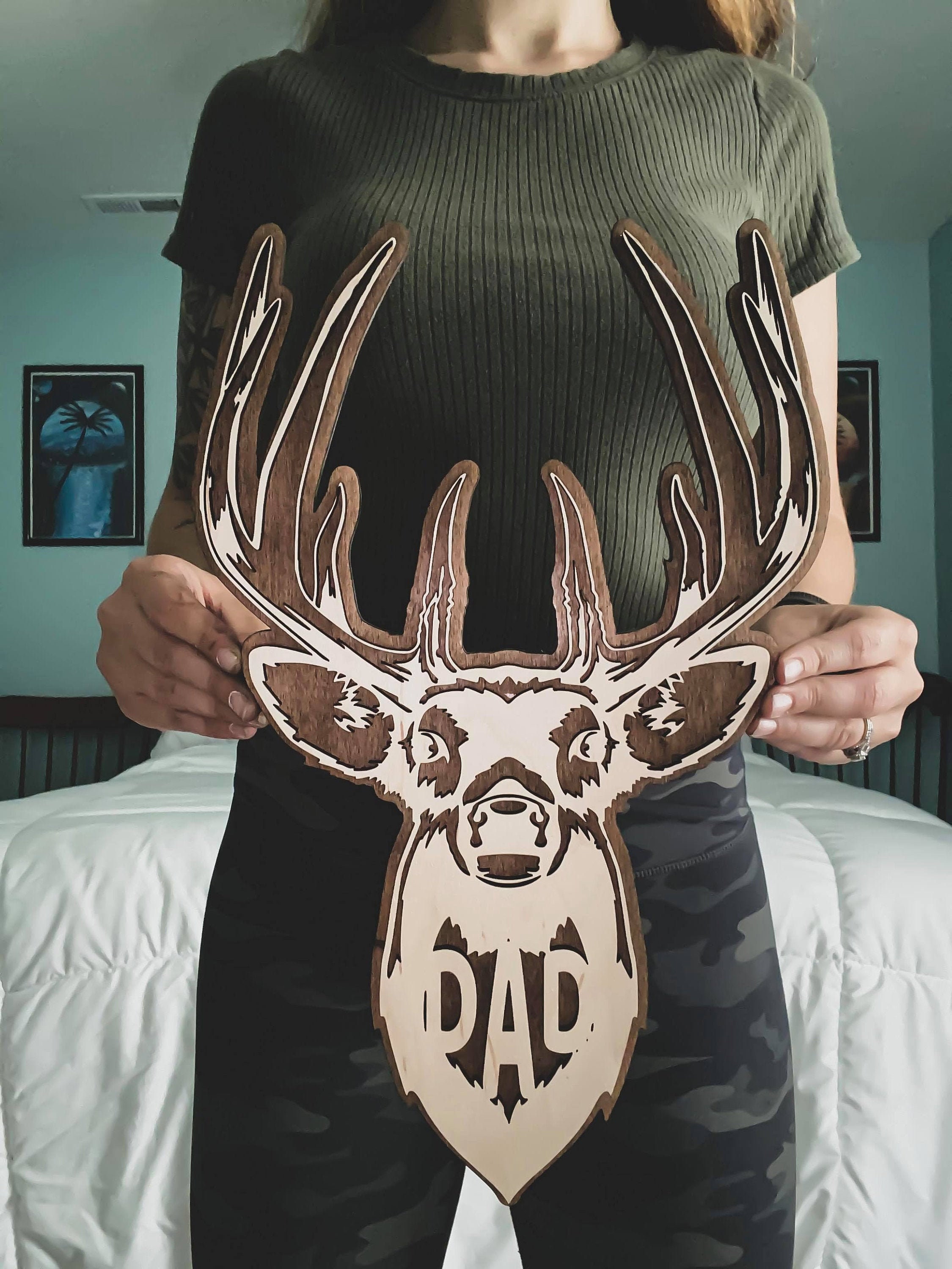 Buck Father's Day Sign-dad-grandpa-uncle-papa-blank One for ...