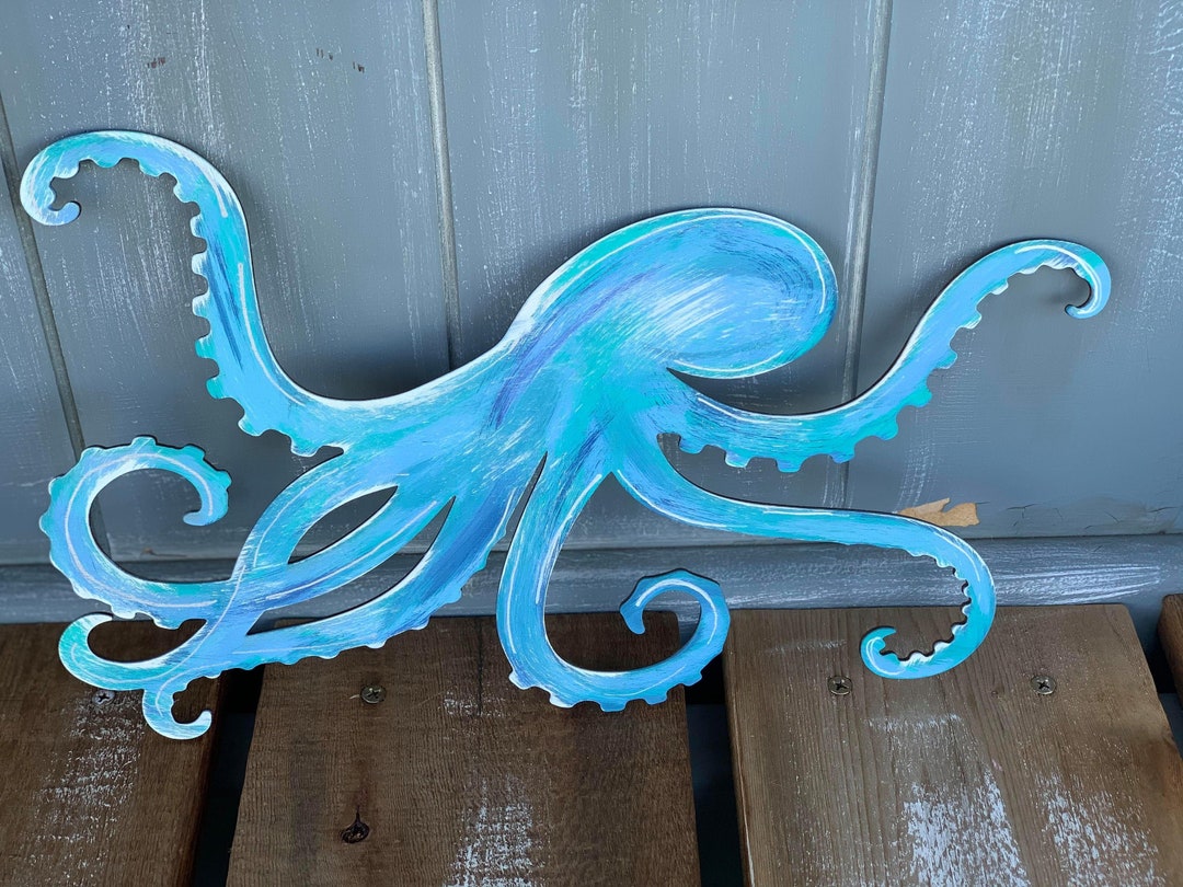 Octapus-wall Decor-beachy-digital Download-glowforge-laser-svg - Etsy