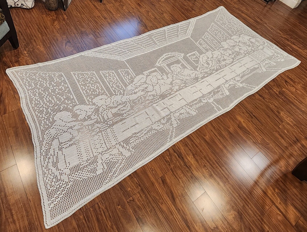 The Last Supper, the Last Supper Crochet, Hand Made Last Supper, Lover ...