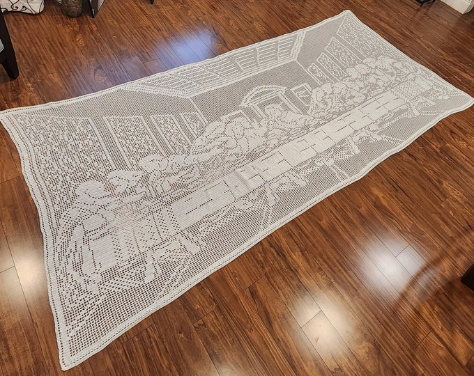 The Last Supper, the Last Supper Crochet, Hand Made Last Supper, Lover ...