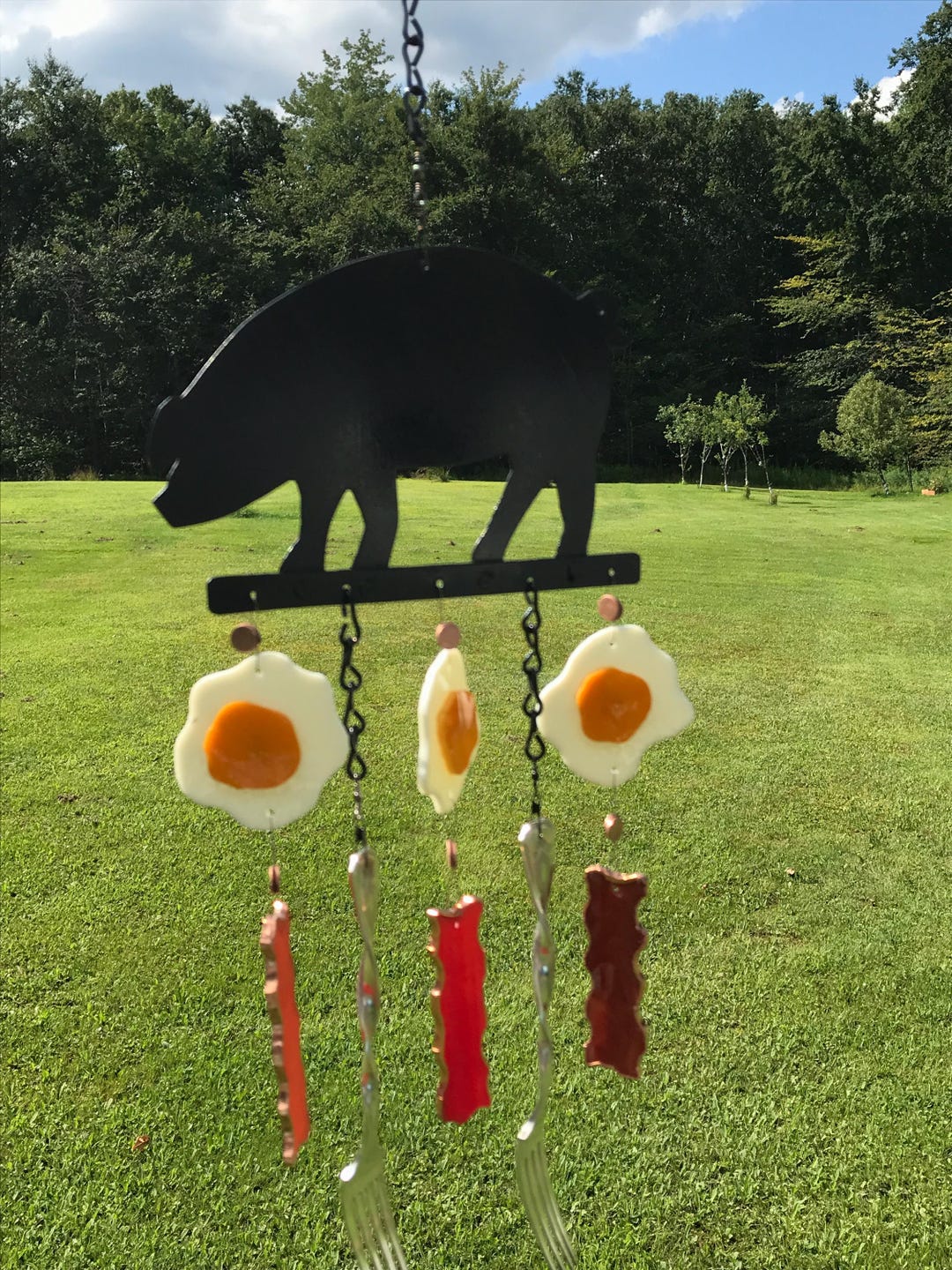 Pig Windchime - Etsy