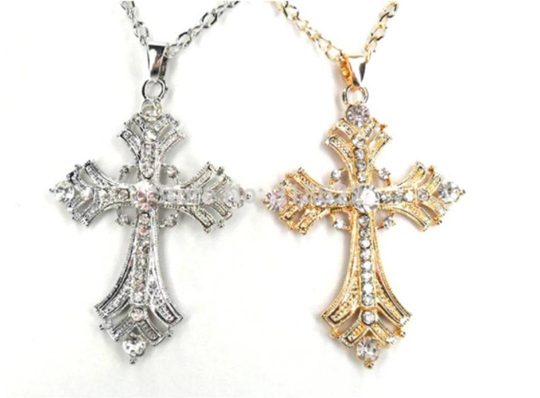 Antique Style Fashion Cross - Etsy