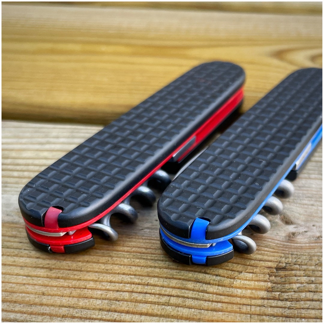 Custom Modified Victorinox SAK With Black Ceracoated Titanium Scales ...