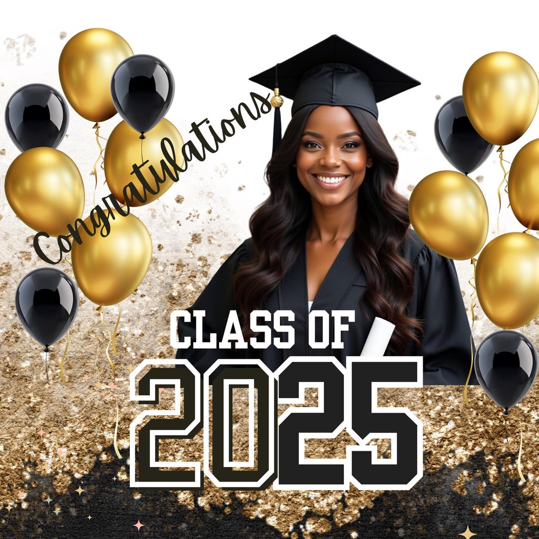 Graduation Backdrop, Celebration, Party, Template - Etsy