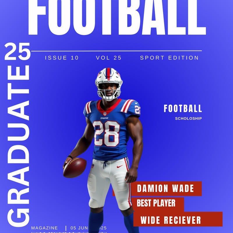 Football Magazine Cover - Etsy UK