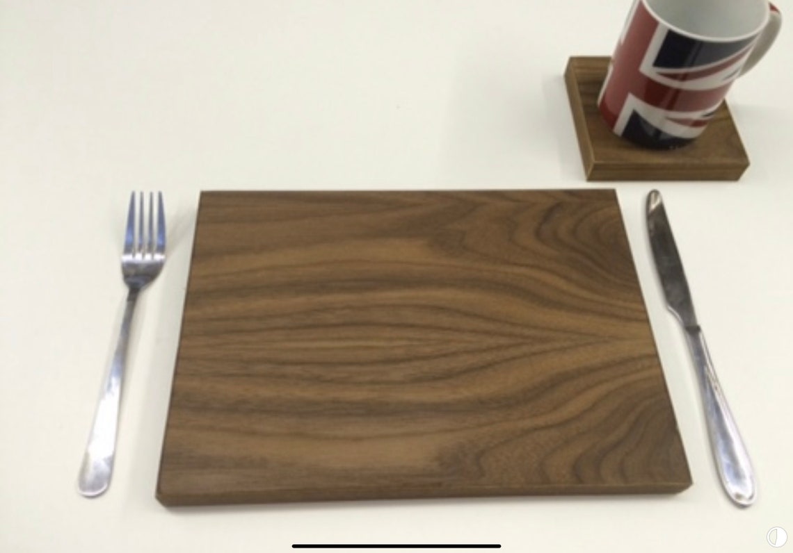 Real Wood Veneered Placemats | Etsy