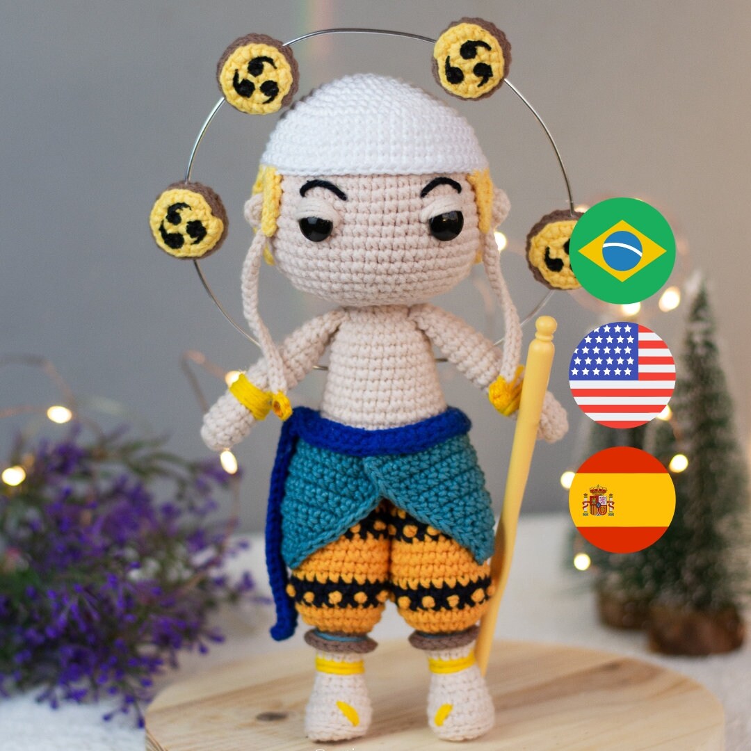 God Enel Amigurumi Pattern PDF notivagar - Etsy