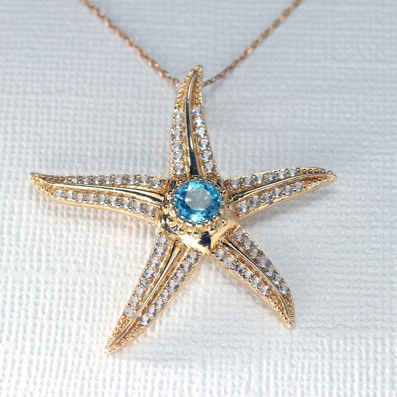 Starfish Necklace - Etsy