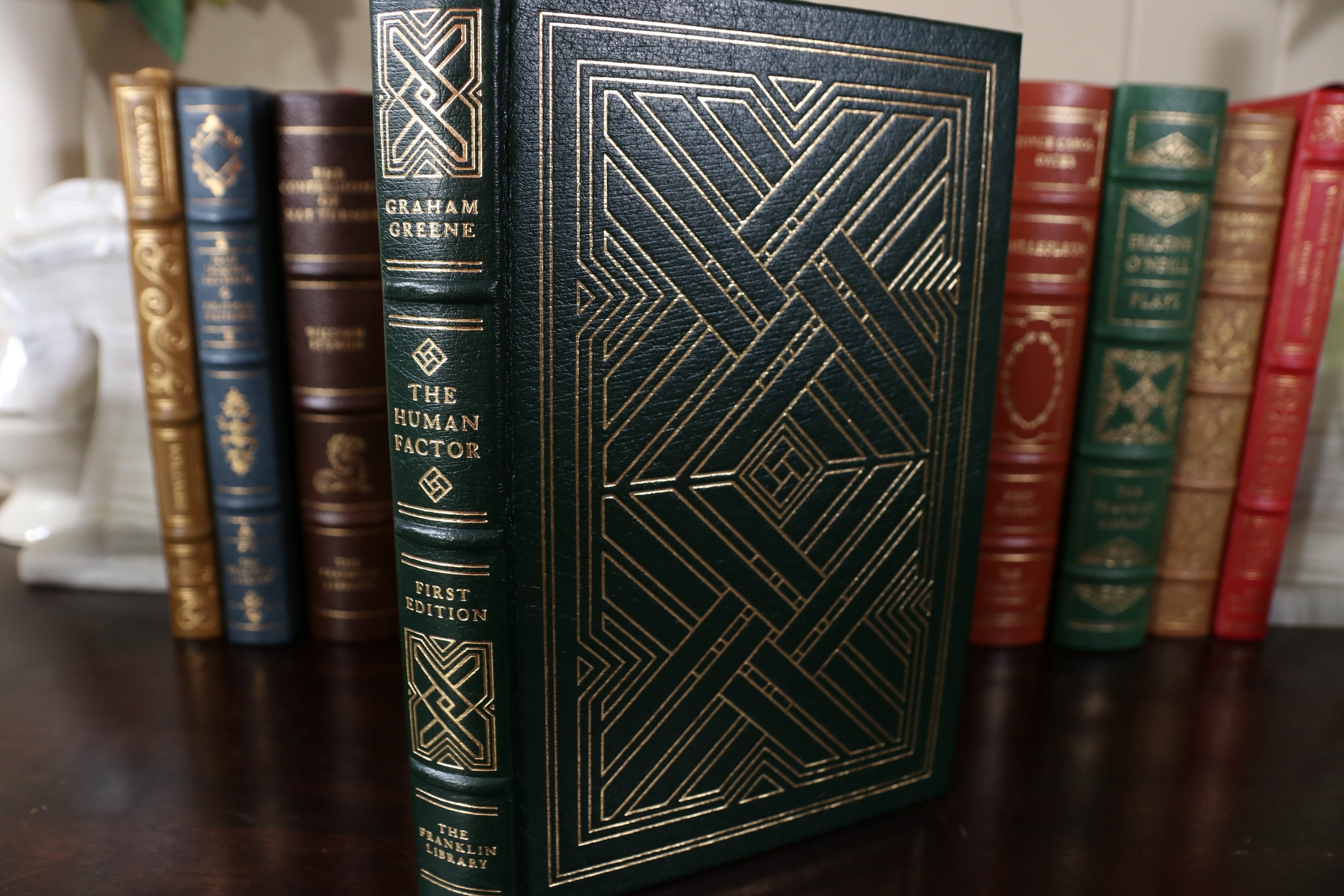 The Human Factor, Graham Greene, Franklin Library, Leather Bound, Gold ...