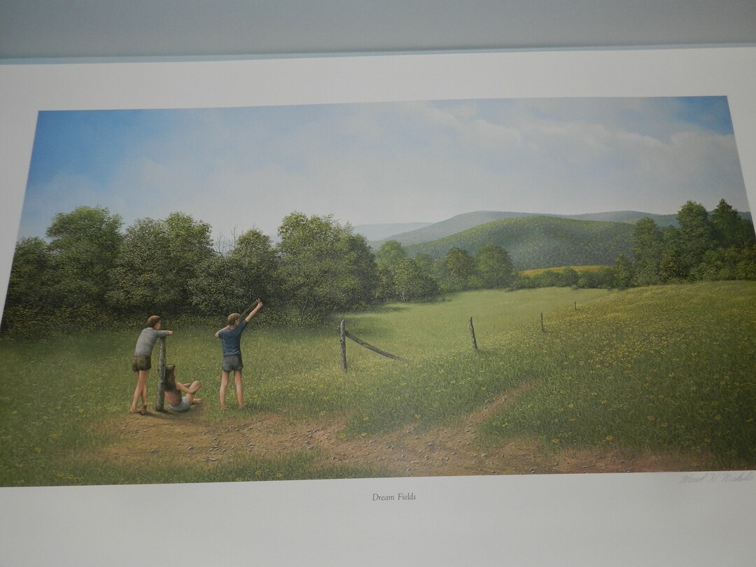Dream Fields by Ward H. Nichols. Hand Signed and Numbered Limited ...