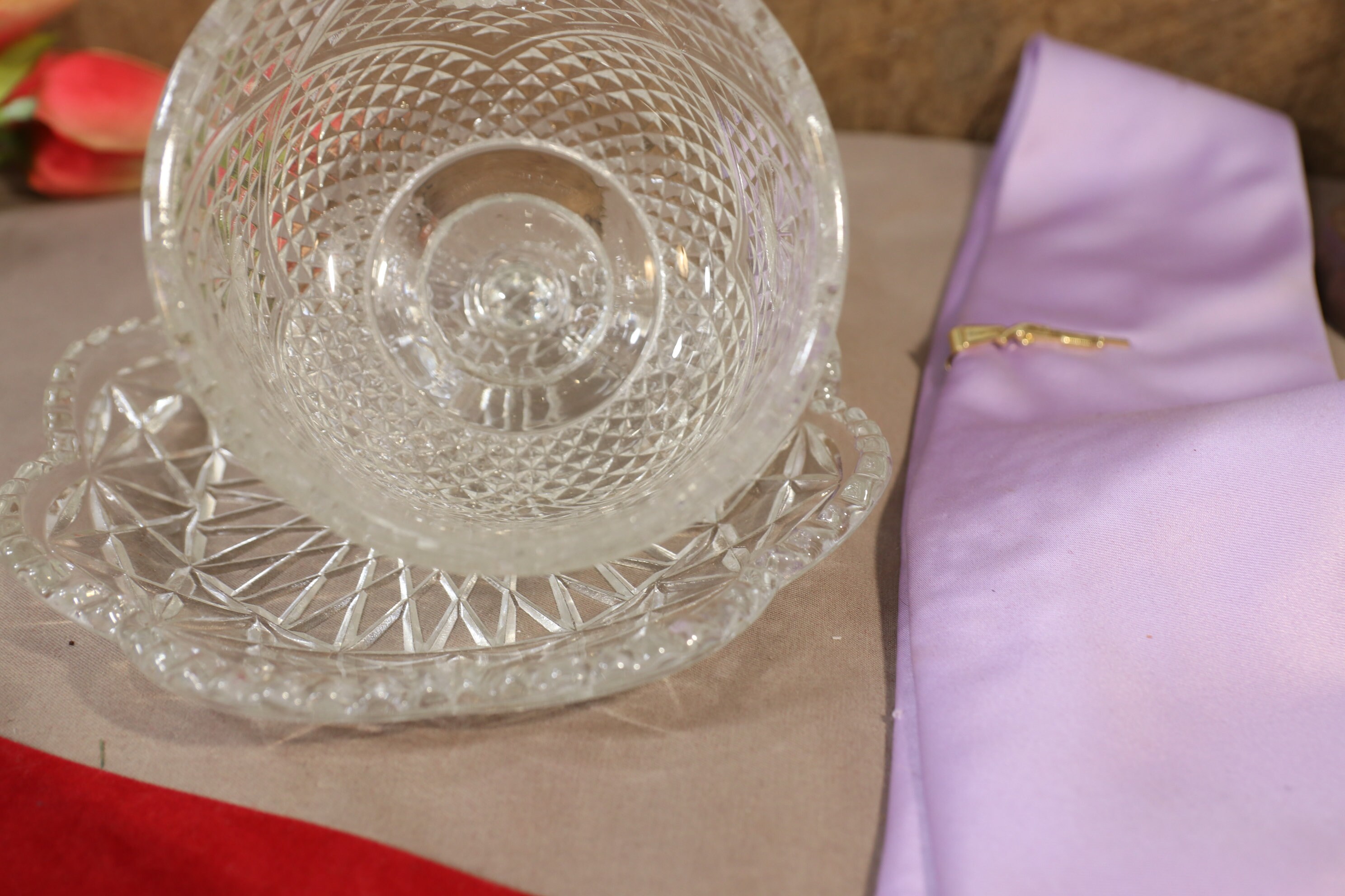 Avon Covered Butter Dish Pattern AVC6. Beautiful Thick | Etsy