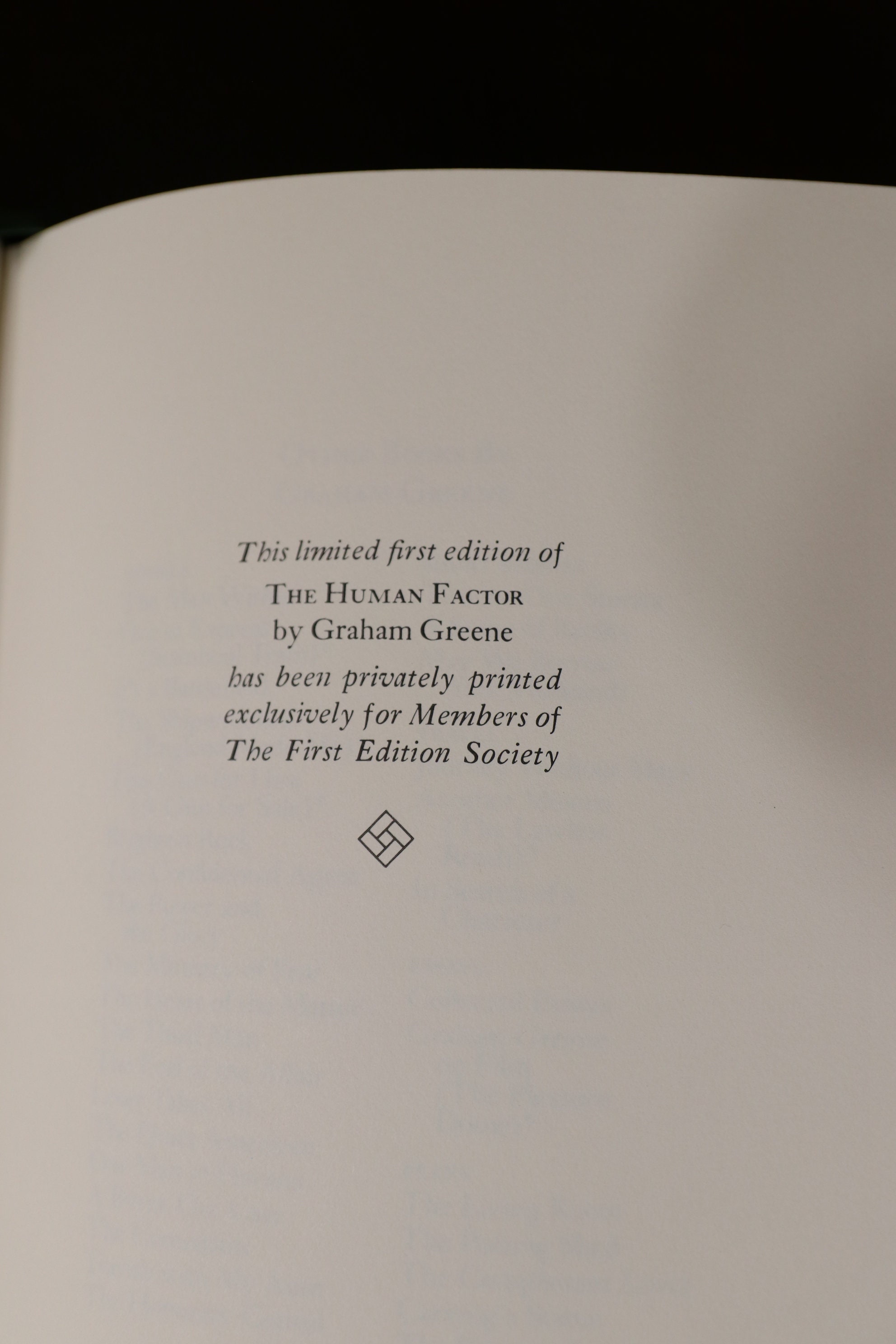 The Human Factor, Graham Greene, Franklin Library, Leather Bound, Gold ...
