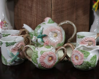 Hummingbird Tea Set - Etsy