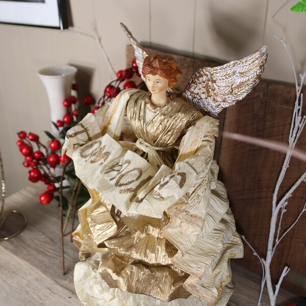 Fabric Angel Tree Topper - Etsy