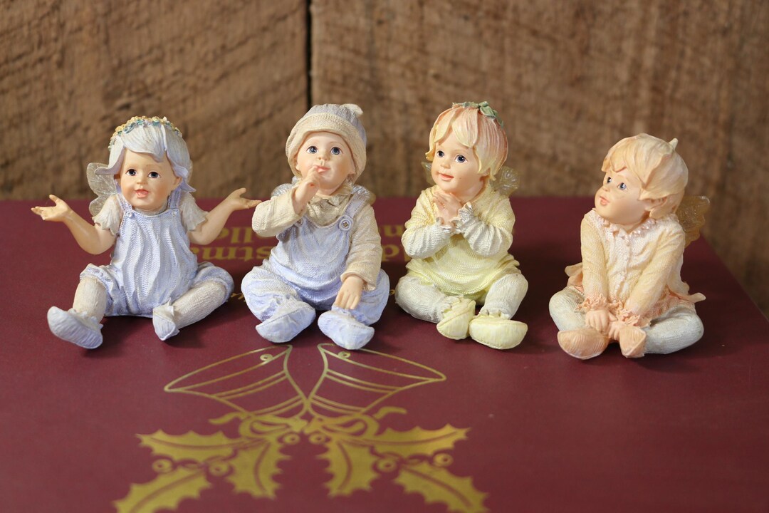 Boyds Faerietots Adorable Tiny Baby Faeries Whatsie, Wunder, Happy ...
