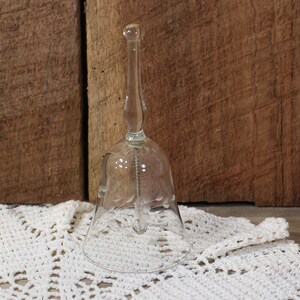 1984 - Princess House Inc - Handblown Crystal Bell - 6 Inches Tall - Etsy
