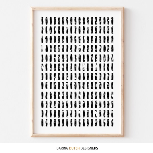 White Stripes Poster - Etsy