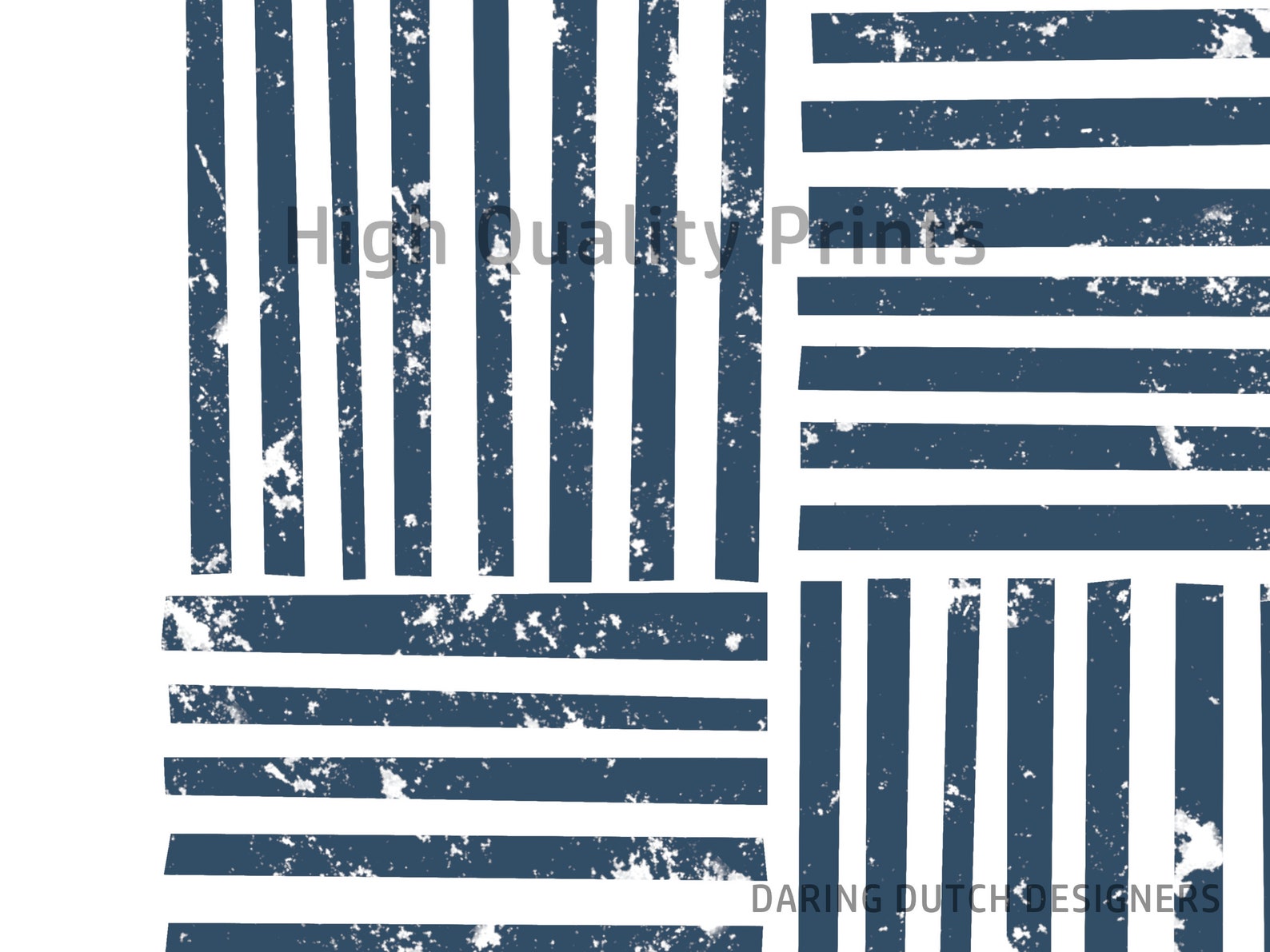 Navy Blue Abstract Bohemian Pattern Artwork Dark Blue Simple - Etsy