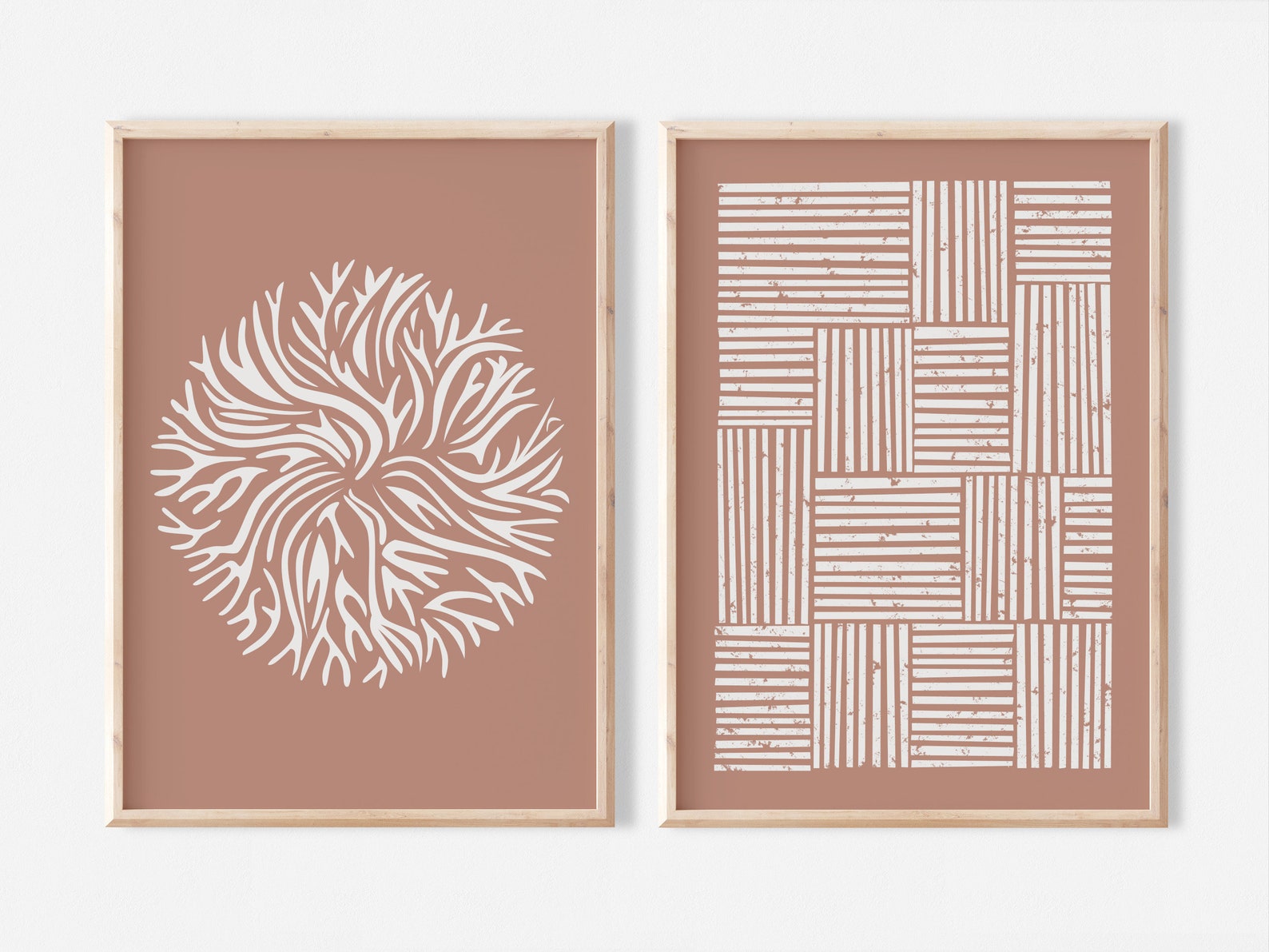 Blush Pink Wall Art Set of 7 Printable Pink Wall Art - Etsy