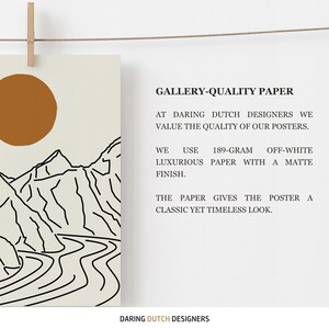 Beige K2 Mountain Art Set - 2 Piece Wall Art | Neutral Line Art Prints ...