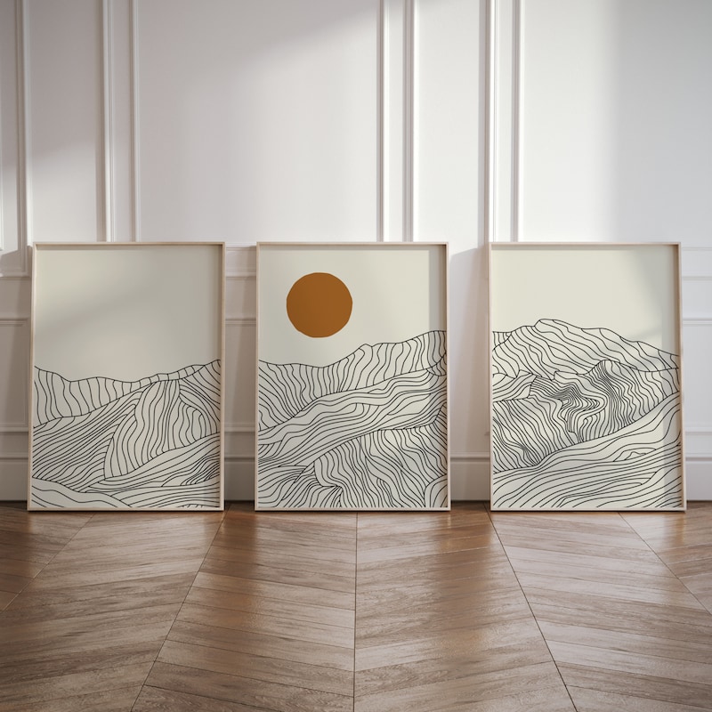 Japan Painting 3 Set - Etsy