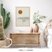 Australian Coast Line Art Poster, Beach and Coastal Wall Art Print ...
