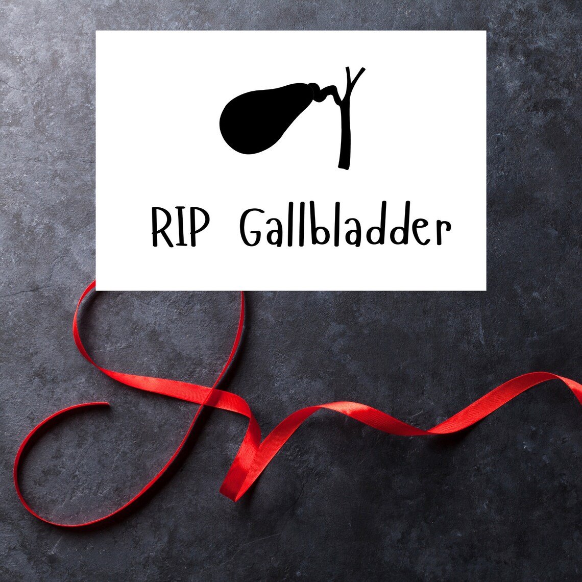 RIP Gallbladder, Gallbladder Surgery, Gallbladder Removal, Surgery Card ...
