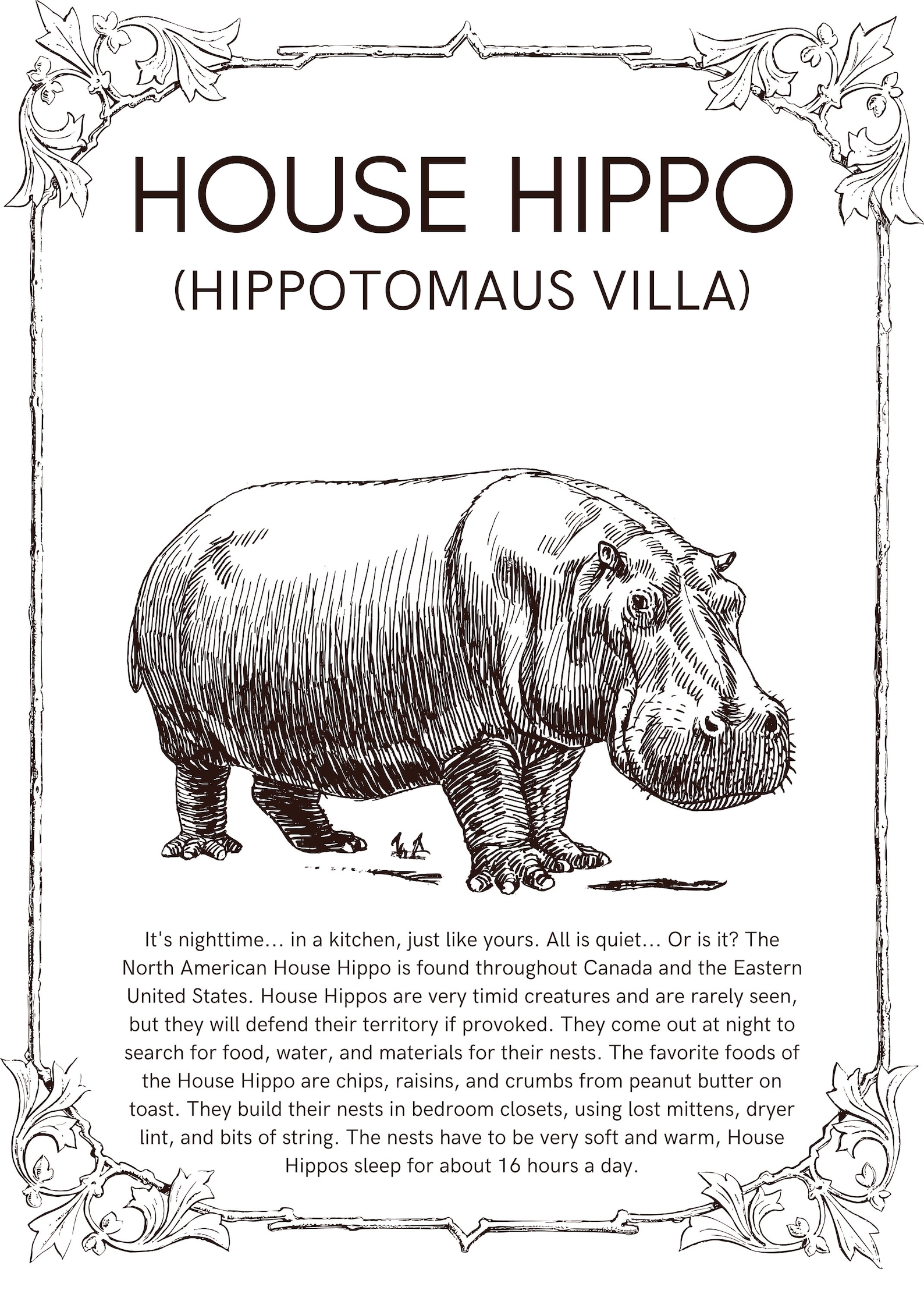 Quirky House Hippo Figurine - A Unique Gift for the Hippo Lover in Your ...