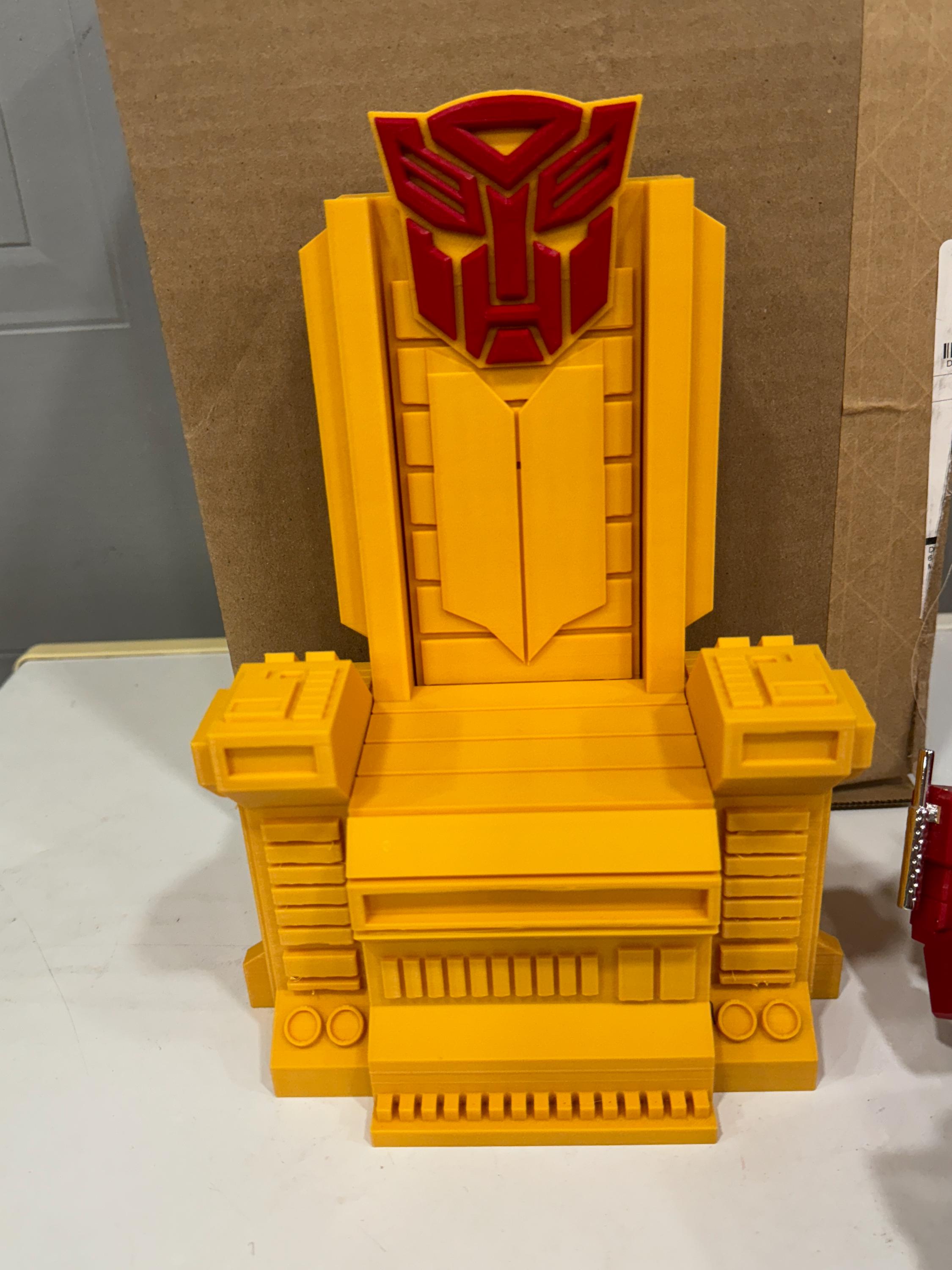 Optimus Prime Chair Throne - Etsy