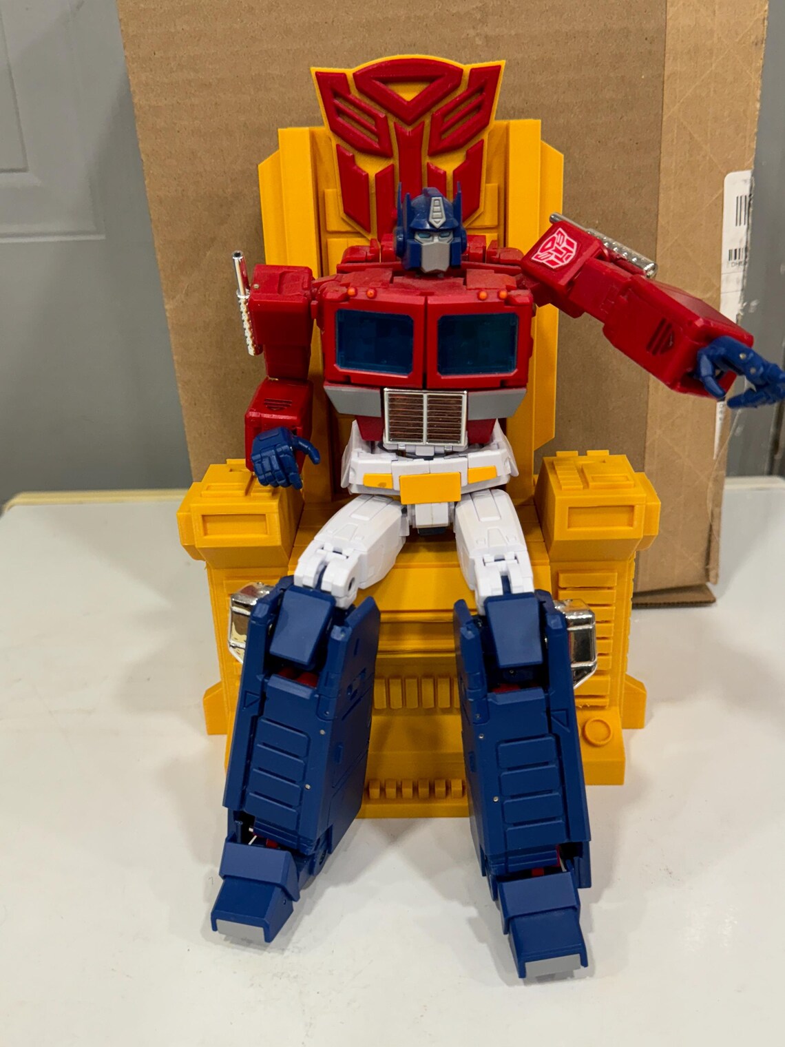 Optimus Prime Chair Throne - Etsy