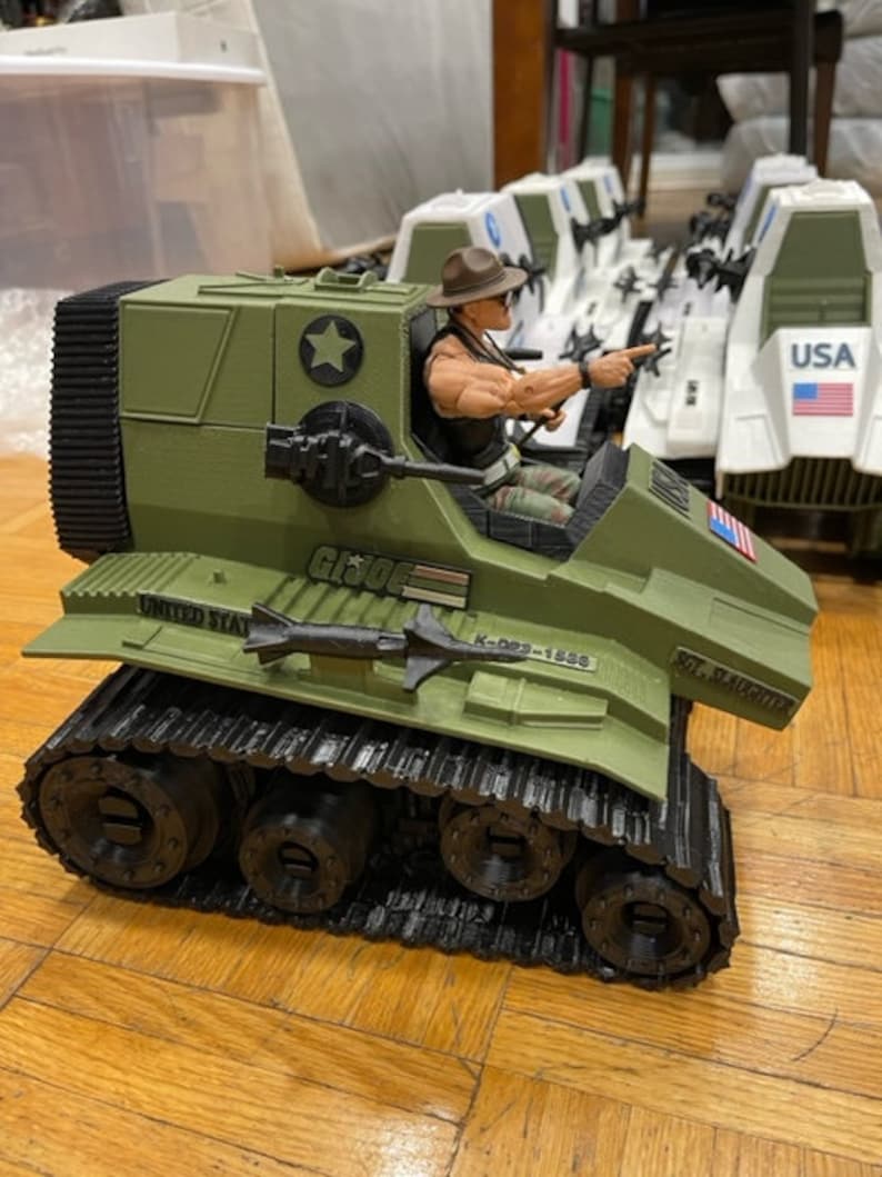 Gi Joe Classified TRIPLE T TANK - Etsy