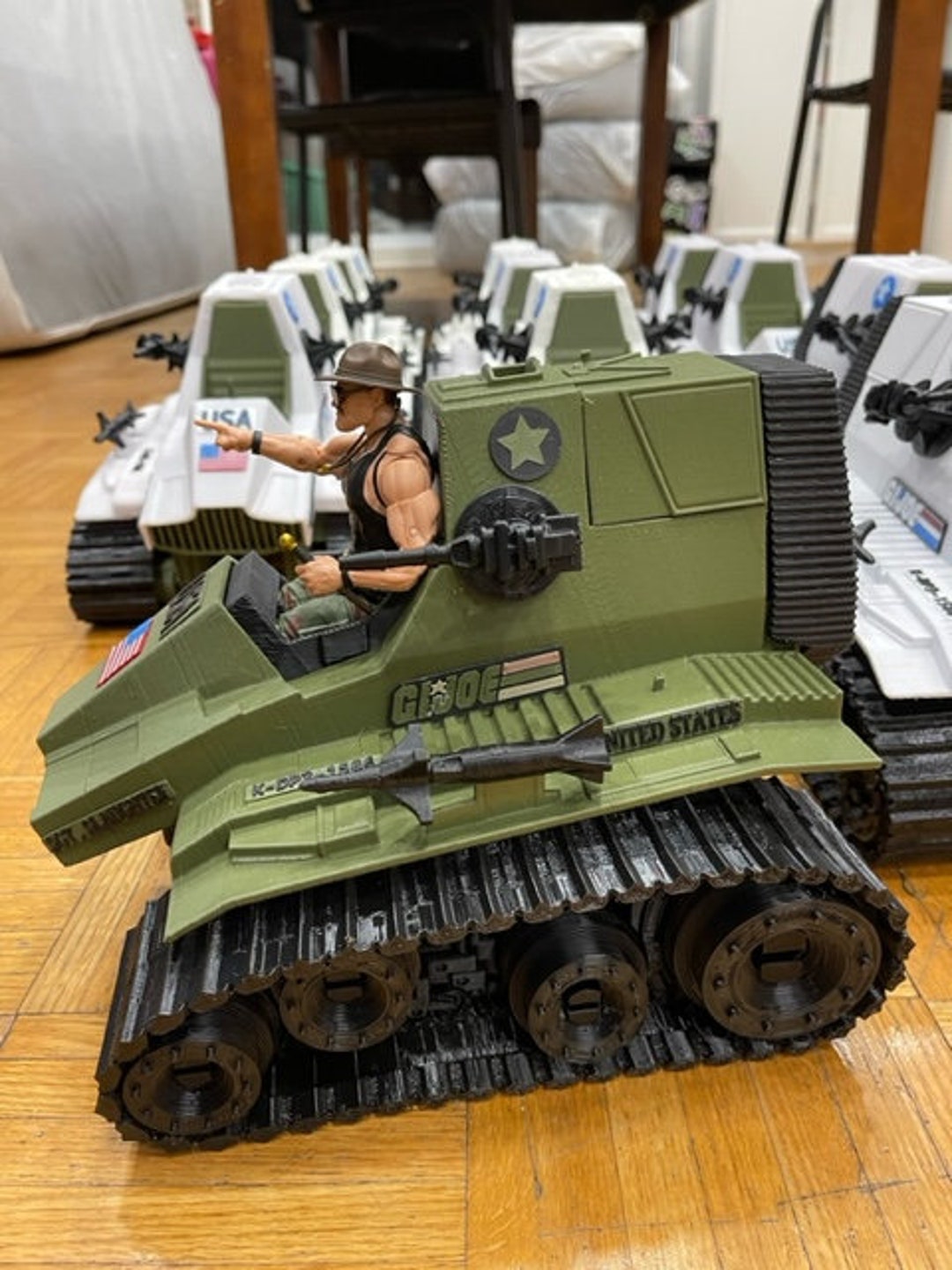 Gi Joe Classified TRIPLE T TANK - Etsy
