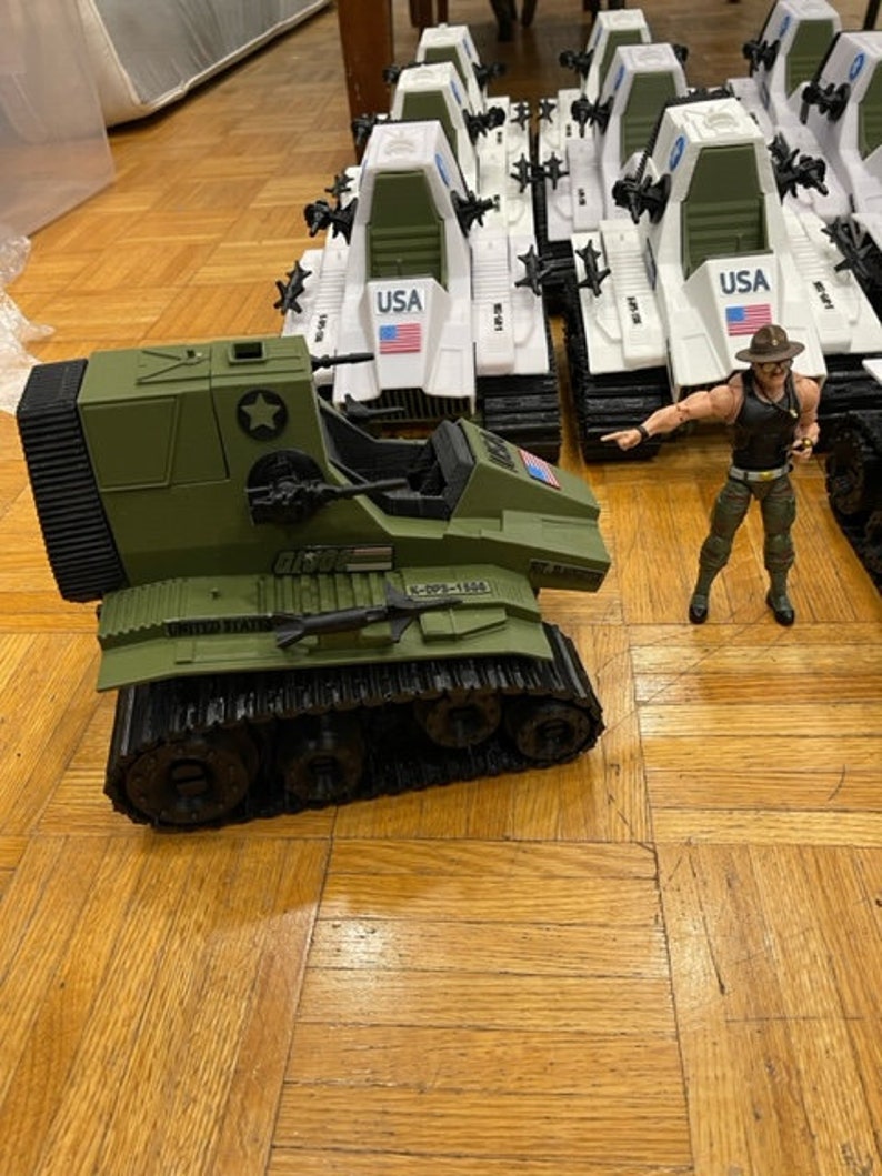Gi Joe Classified TRIPLE T TANK - Etsy