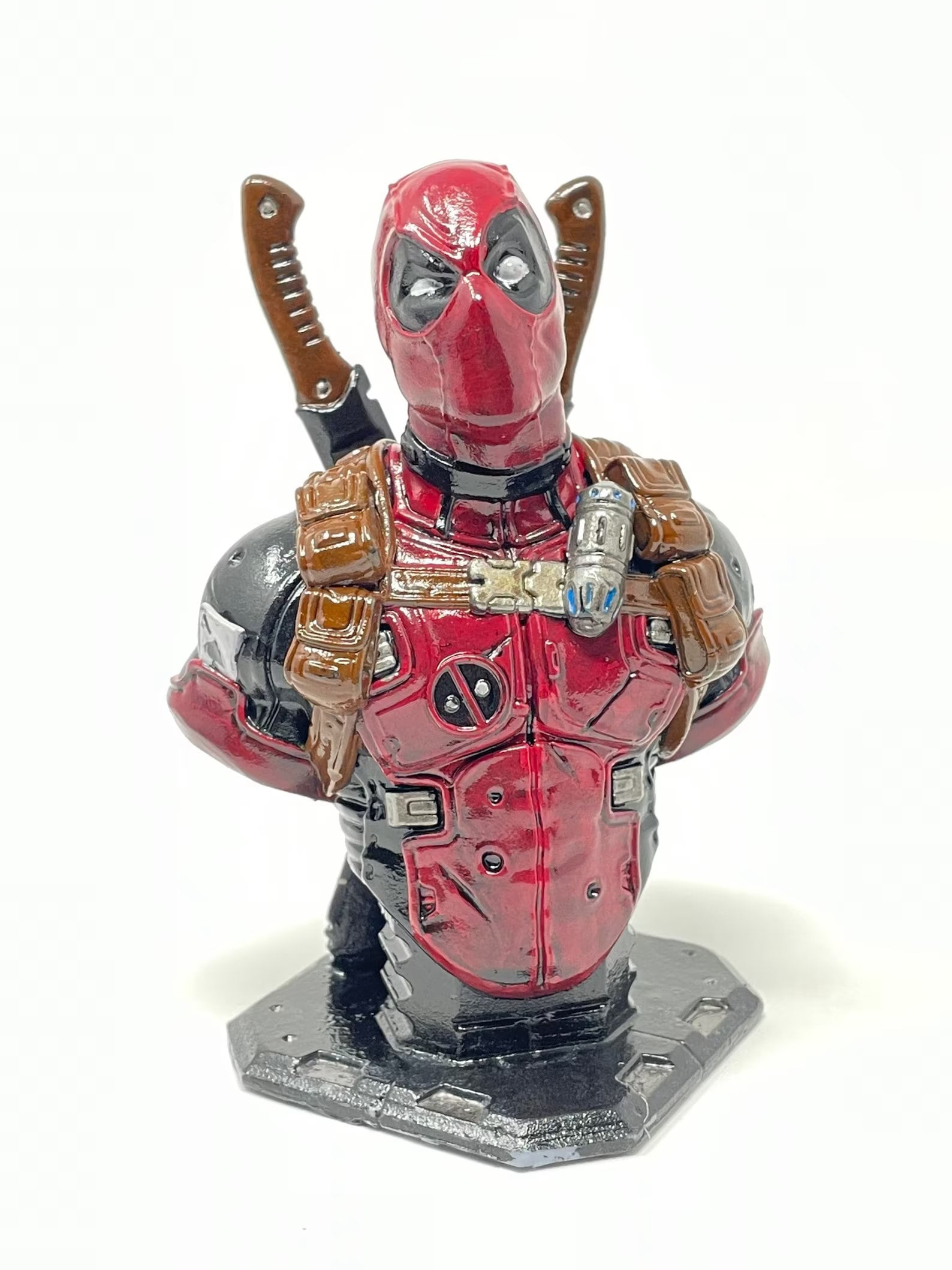 Deadpool Bust 3D STL File 3D Design 3D Printer Deadpool 3d STL - Etsy