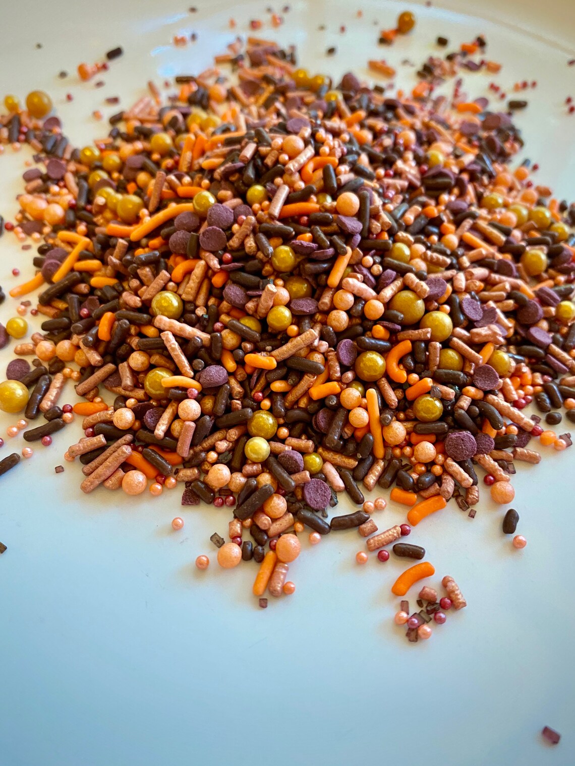 Elegantly Autumn Edible Sprinkle Mix Fall Sprinkles Cake | Etsy