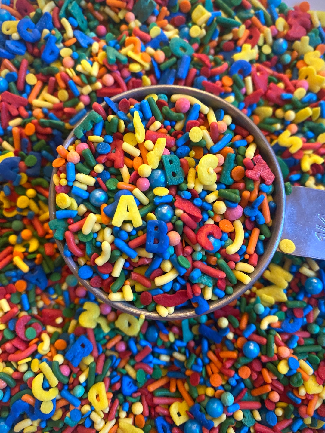 Back to School Edible Sprinkle Mix, Cake Sprinkles, Cupcake Sprinkles ...