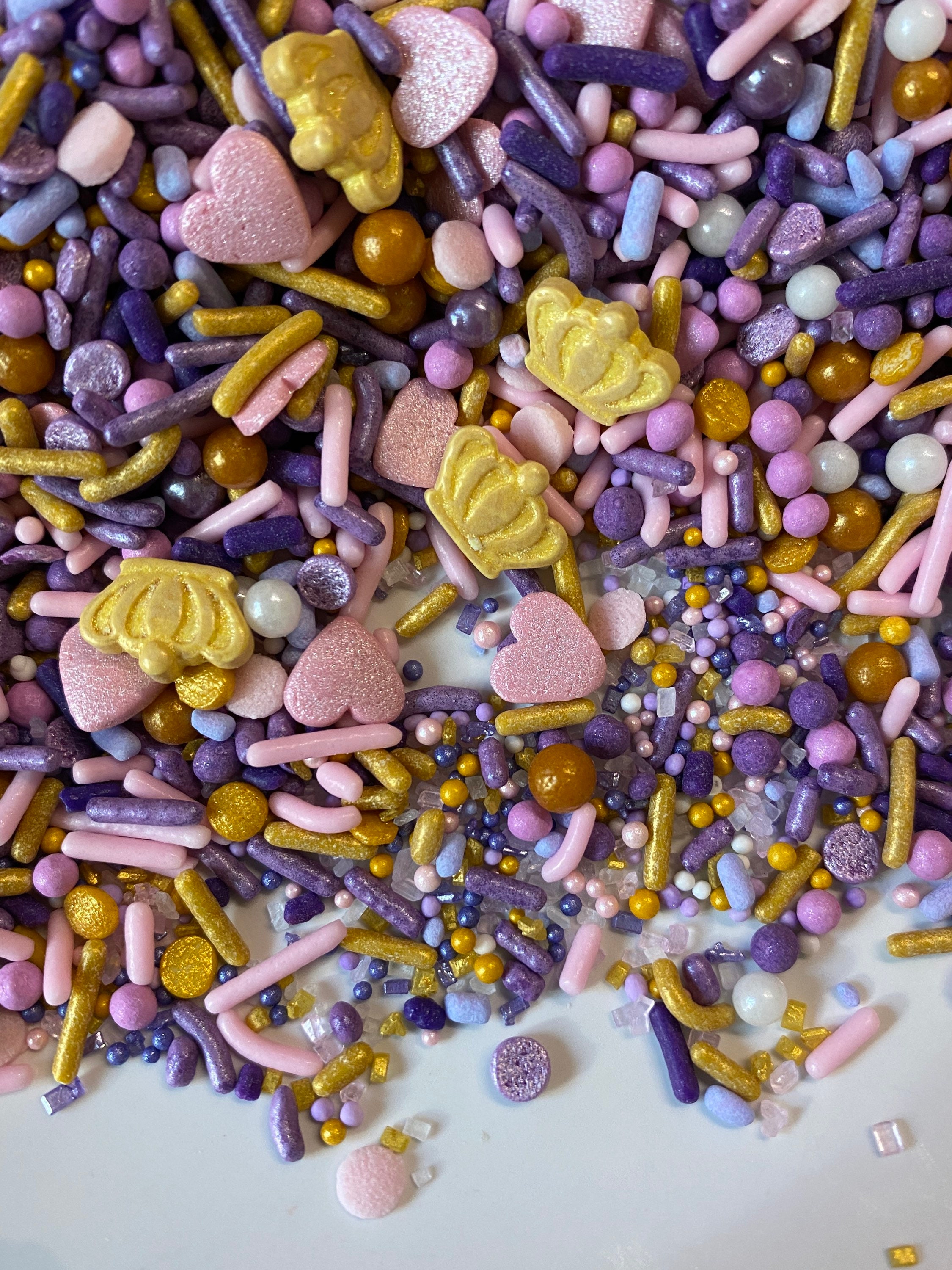 Princess Party Edible Sprinkle Mix Birthday Sprinkles - Etsy