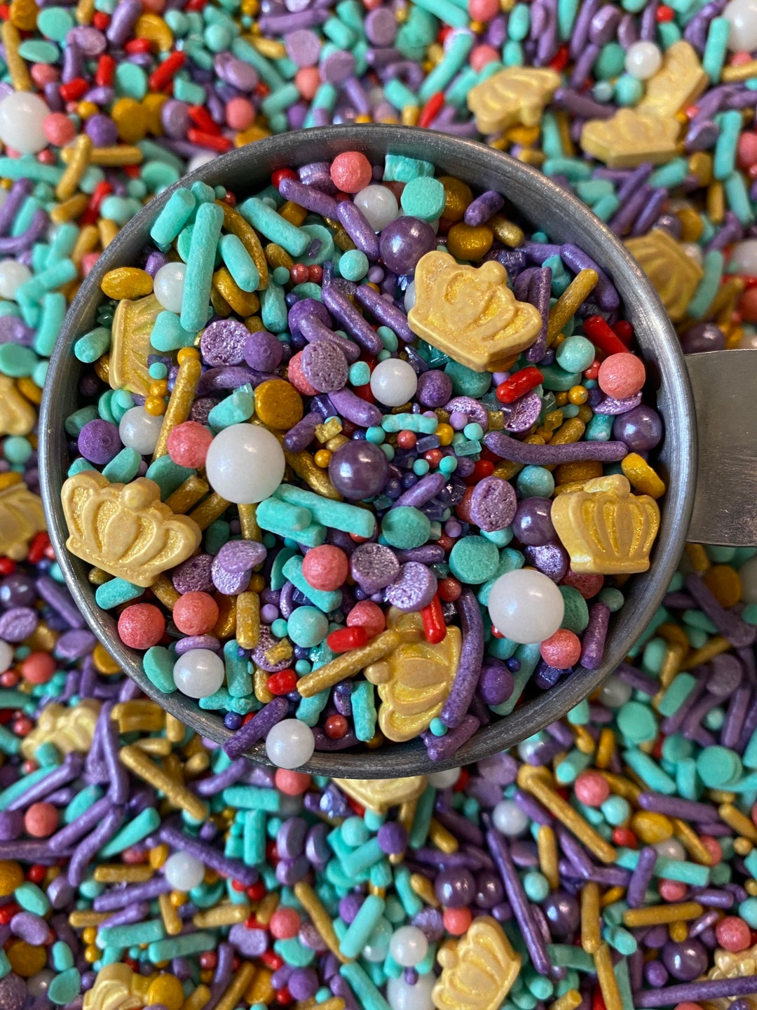 Under the Sea Princess Edible Sprinkles, Cupcake Sprinkles, Princess ...