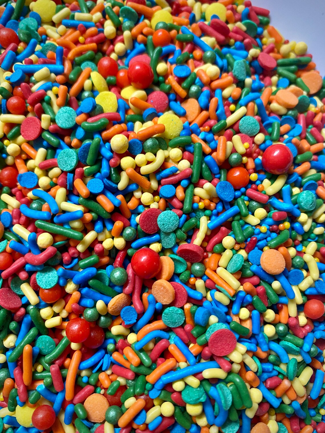 Building Blocks Edible Sprinkle Mix Cake Sprinkles Cupcake - Etsy