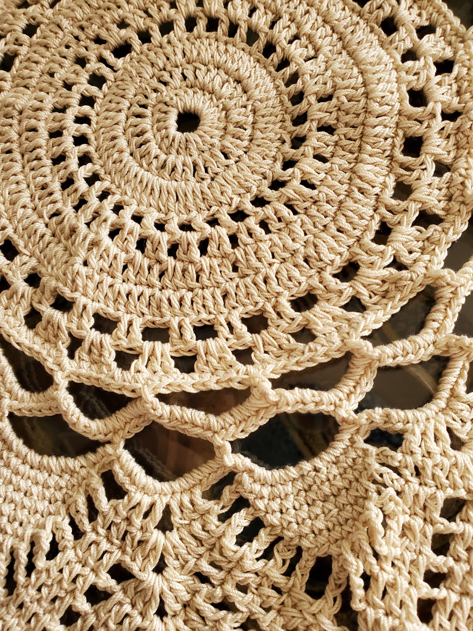 Handmade Crochet Table Centerpiece - Etsy UK