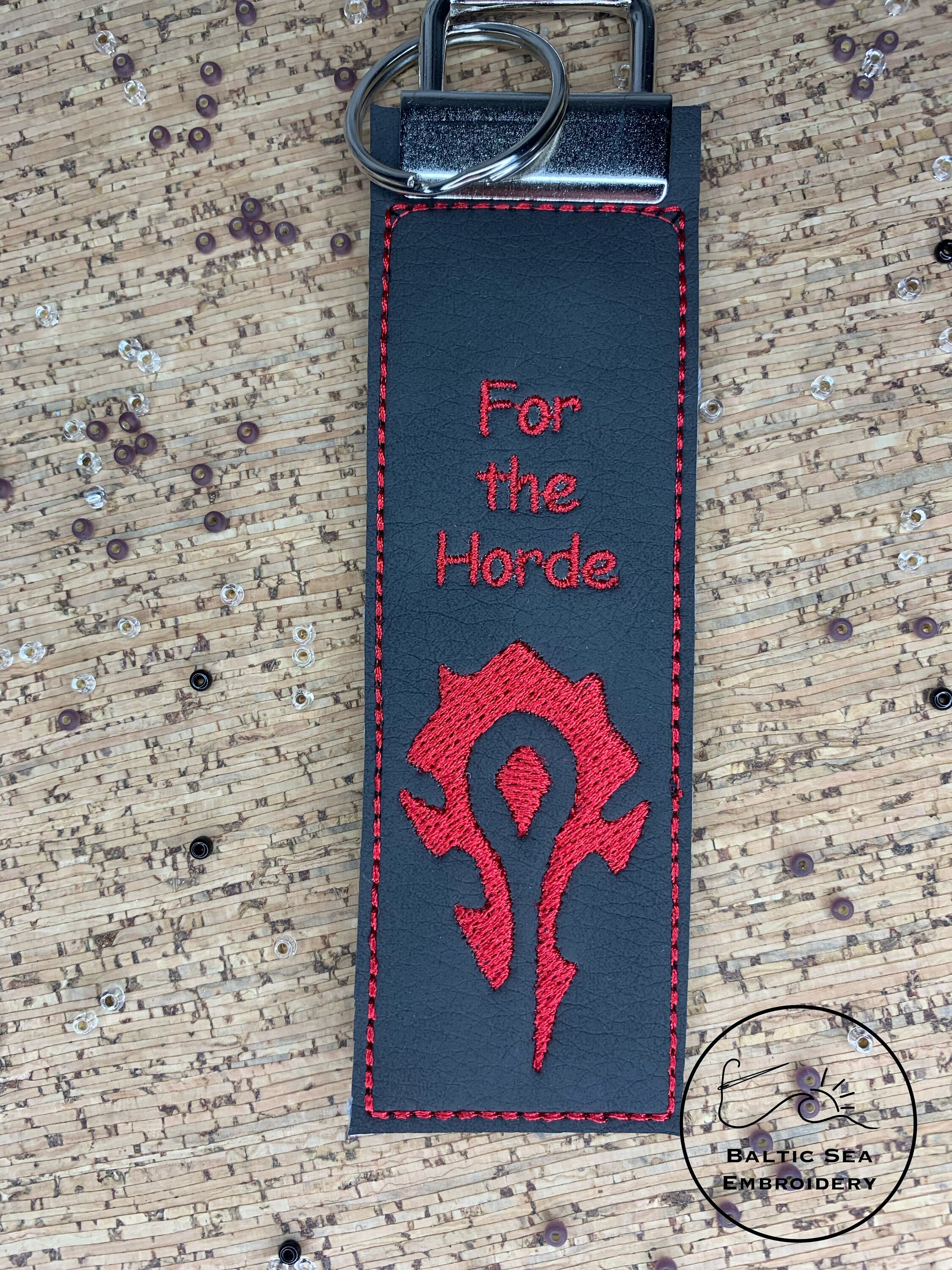 ITH Embroidery File Keychain for the Horde 33 Mm 100 Mm - Etsy
