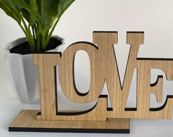 Love Wood Sign | Etsy
