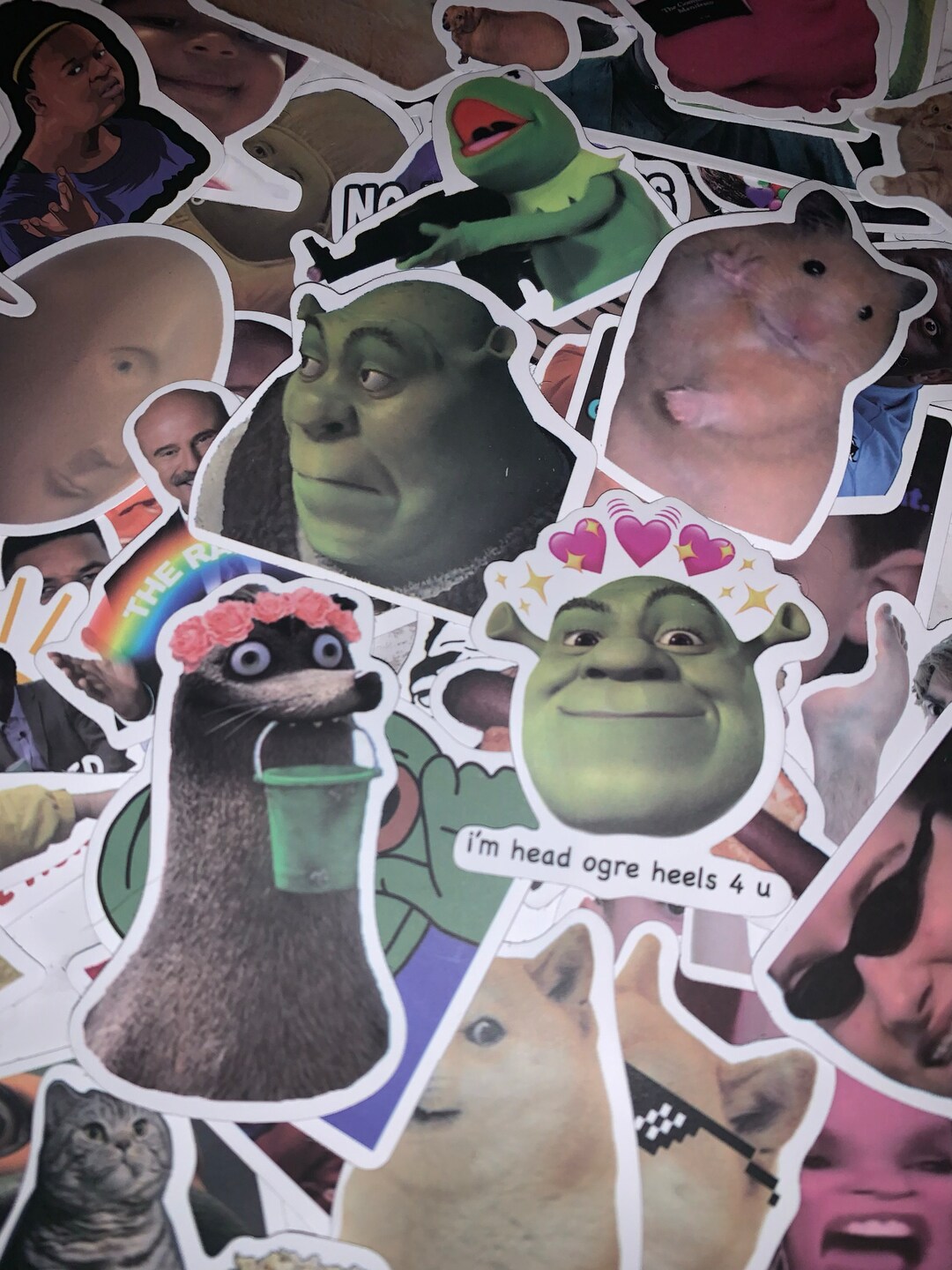 Meme Stickers 5-50 Pc Funny Internet Joke Stickers - Etsy