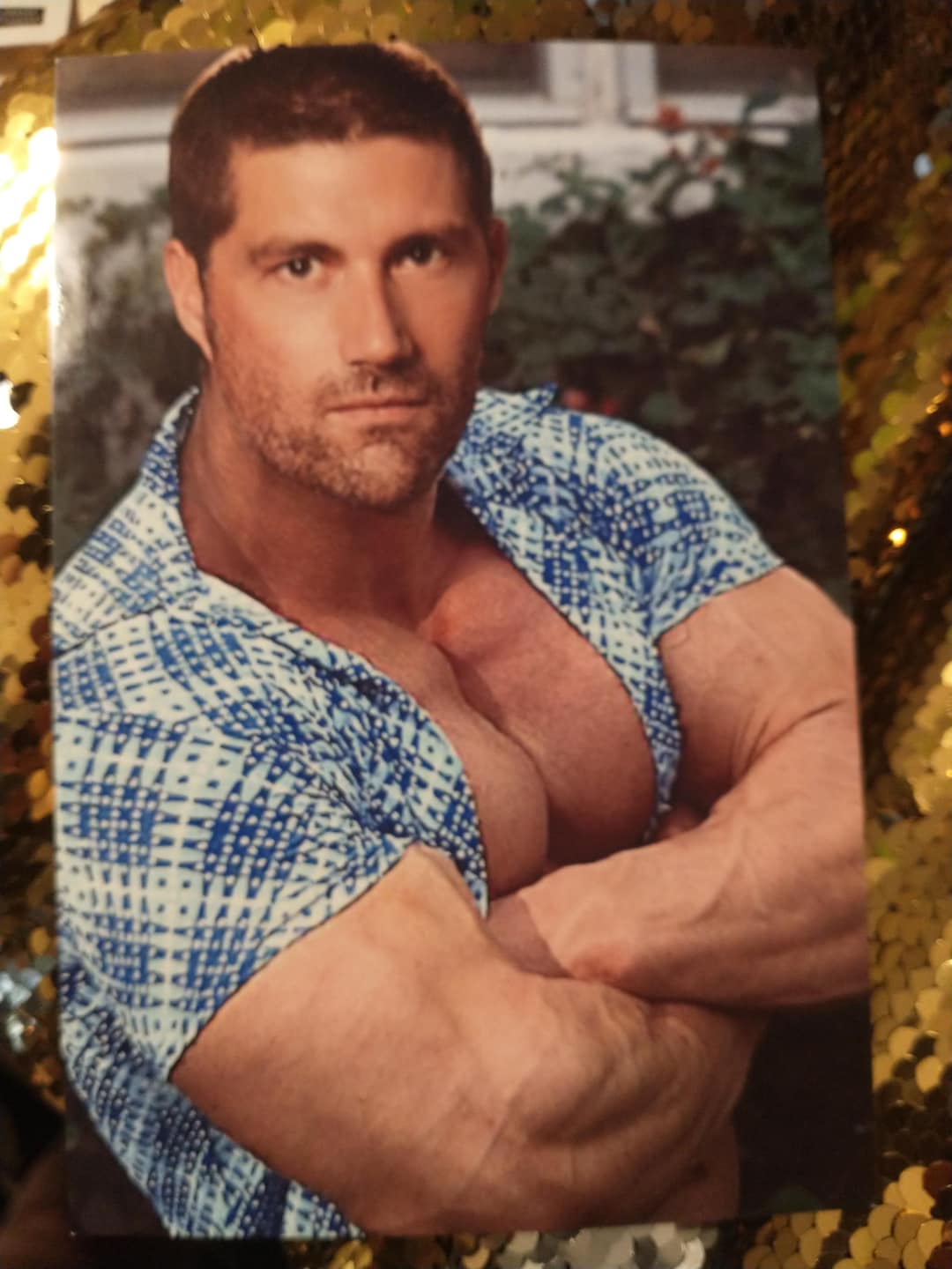 Mr. Gorgeous Super Muscular Bodybuilder Huge Chest Tough Beefcake Man Steamy Smooth Tall Lad Gay ...